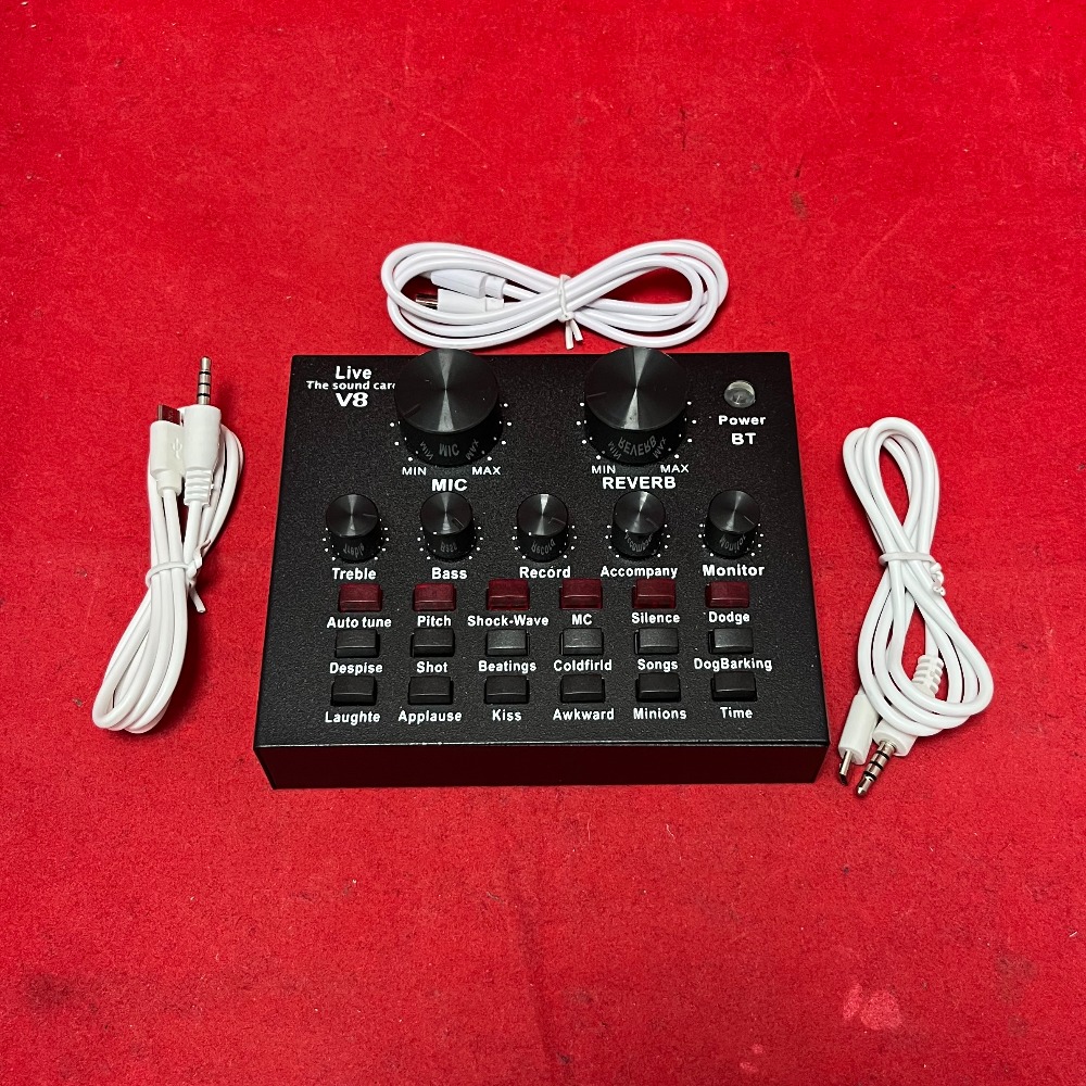 Used LIVE The sound card V8 - Own4Less